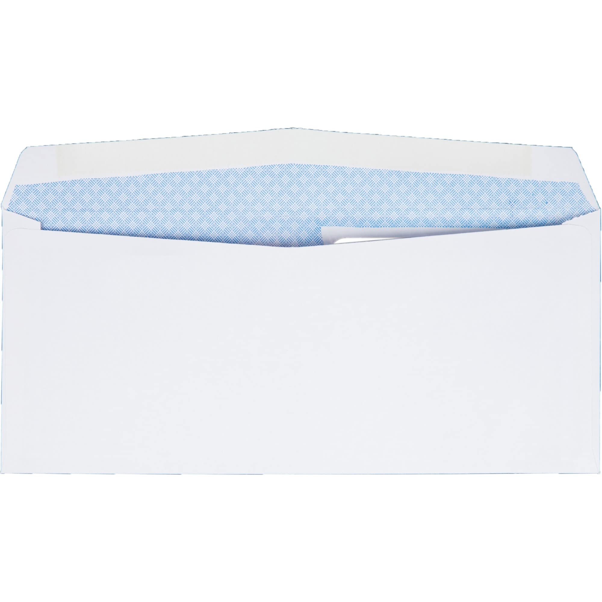 Quality Park #9 Security Envelopes, Double Window, Invoices and QuickBooks Statements, 3-7/8 x 8-7/8 Inches, Gummed, 24 lb White, 500/Box (QUA24527)
