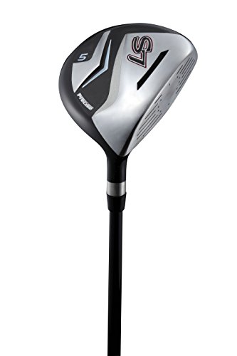 Precise S7 Tall Men’s (6'1" to 6'4") Right Handed Complete Golf Club Set, Include 460cc Driver, 3 Wood, 5 Wood, 24* Hybrid, 5-9 PW Irons, Sand Wedge, Putter, Deluxe Stand Bag & 4 Headcovers, Black/Red