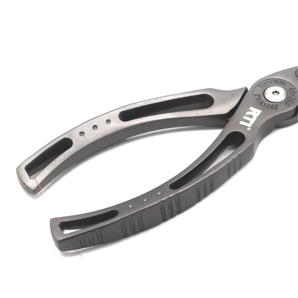 RTI 6.5 Inch Anti-Torque Stainless Steel Fishing Plier Unhooking Plier Fishing Tool