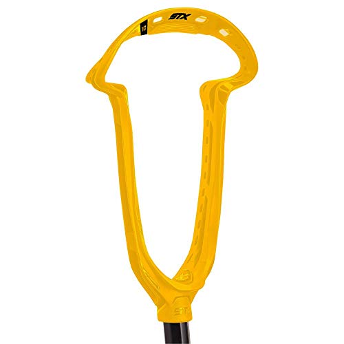 STX Lacrosse Axxis Unstrung Head Draw Head, Yellow