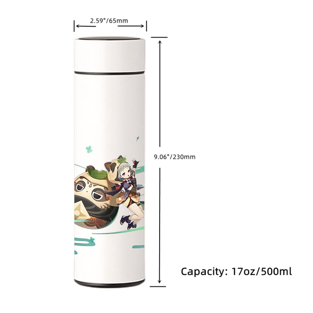 Xingqiu Barbara Thermos Cup Genshin Impact Insulated Beverage Bottle Campus Style Students Sports Water Bottles