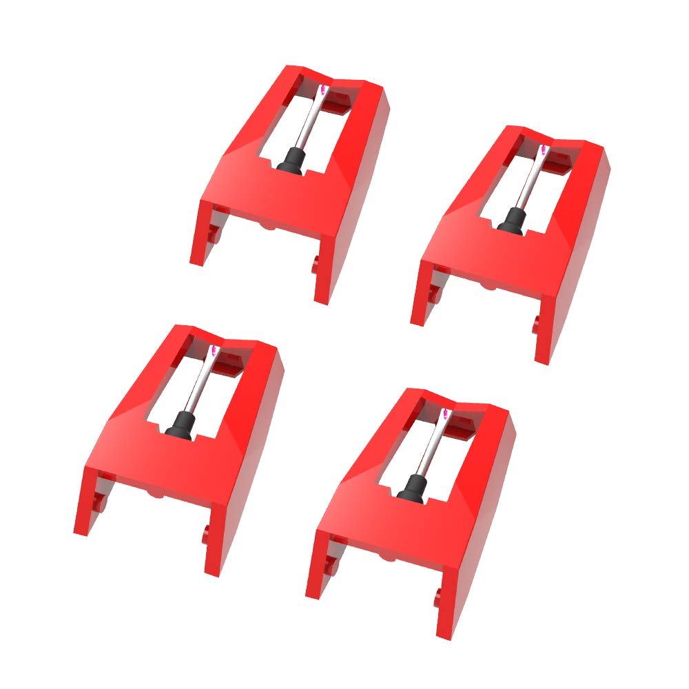 Record Player Needle, Turntable Diamond Stylus Needles for Vinyl Record Player (4 Pack