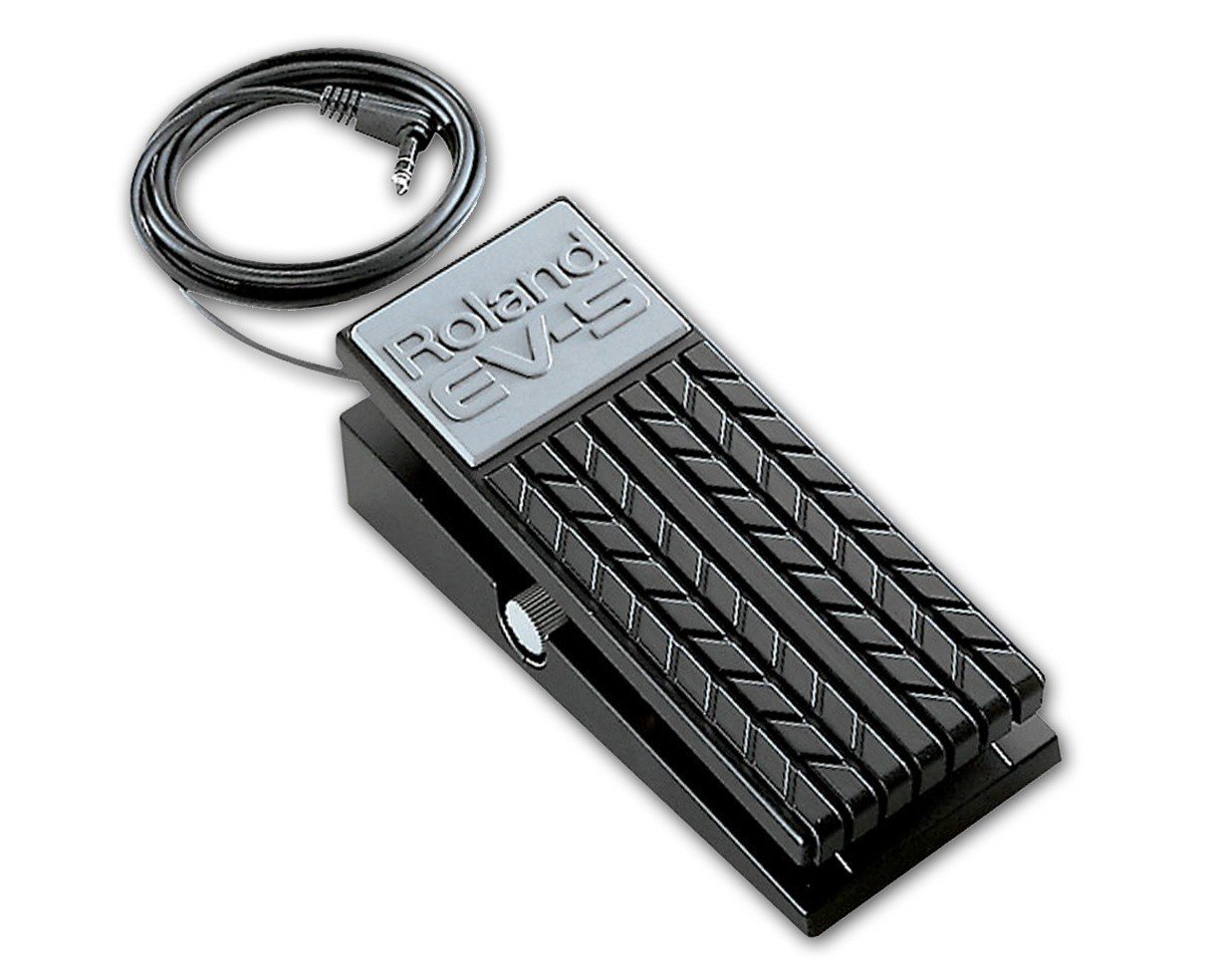 Roland EV-5 Expression Pedal Bundle with Roland GA-FC Cube Foot Controller and Austin Bazaar Polishing Cloth