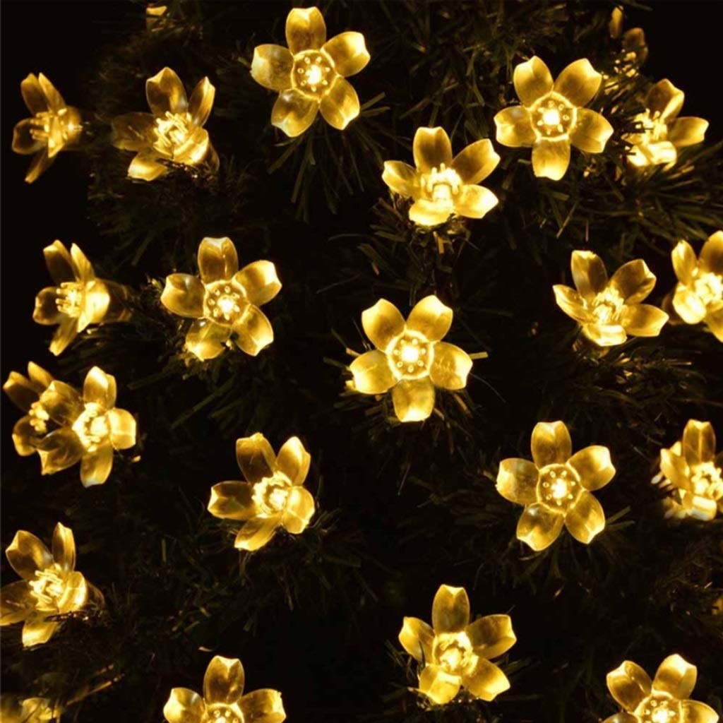 Sucastle LIUPENGWEI String Light,Halloween Christmas Fairy Lights Outdoor Waterproof Solar-Powered Crystal Ball Decorative Lights for Garden,Patio,Yard,Home Garden Ghost Light