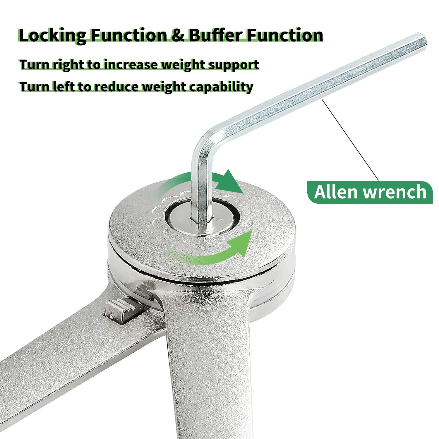 RUYUFE Lid Support Hinge Lid Stay with Soft Close Toy Box Hinge Support Drop Lids of Cabinets Kitchen Support 40lb/2pcs