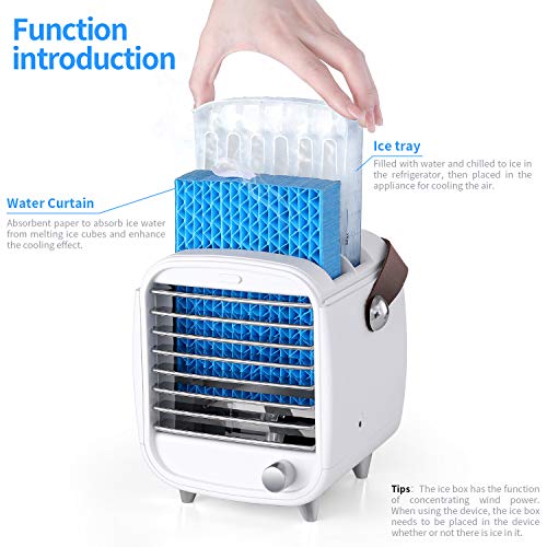 SmartDevil Accessories Kit For Portable Air Conditioner Fans, Ice tray & Water Curtain Two Plus One Combination Set, Replaceable Accessories
