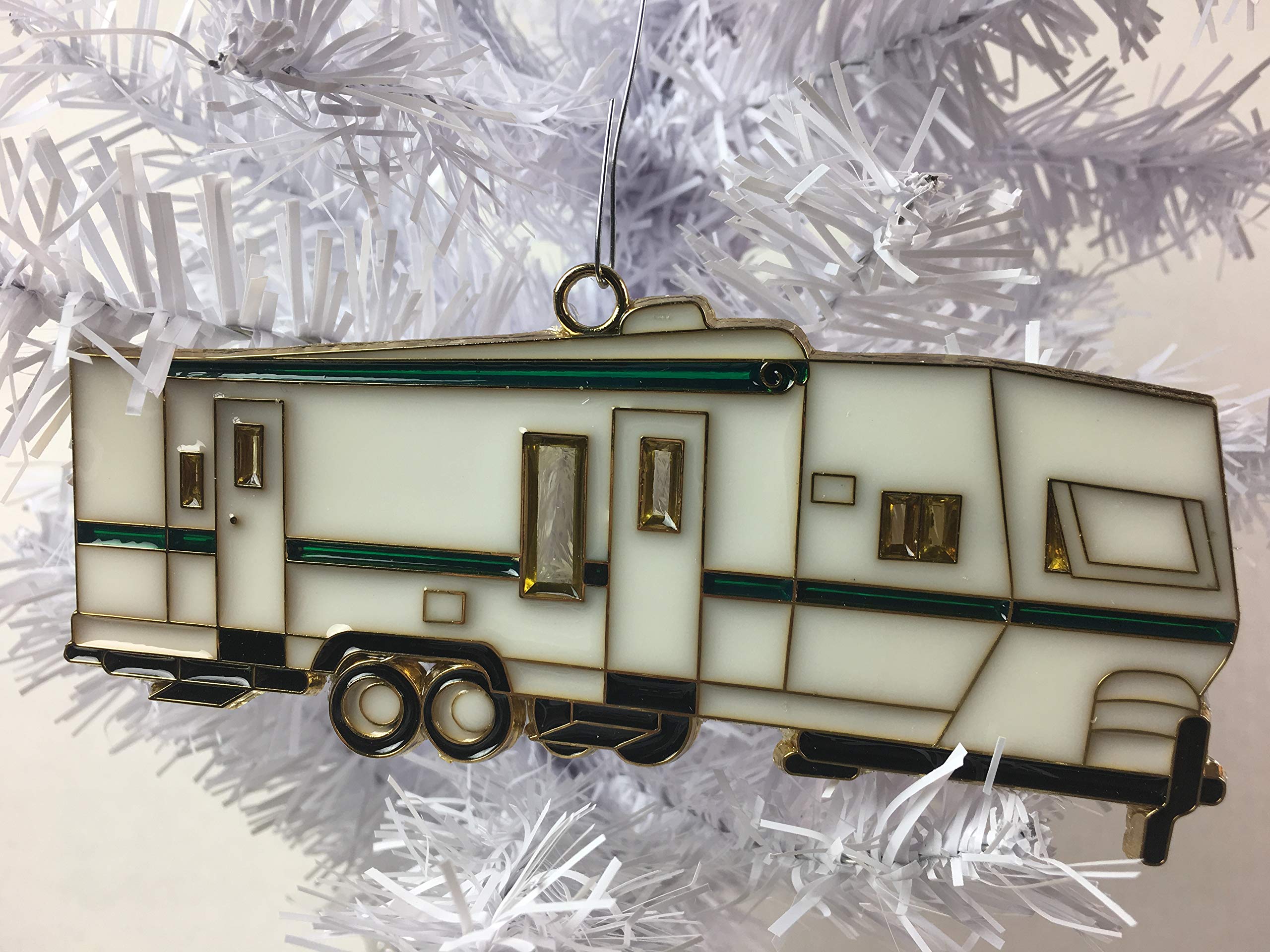 RV Travel Trailer Christmas Tree Ornament