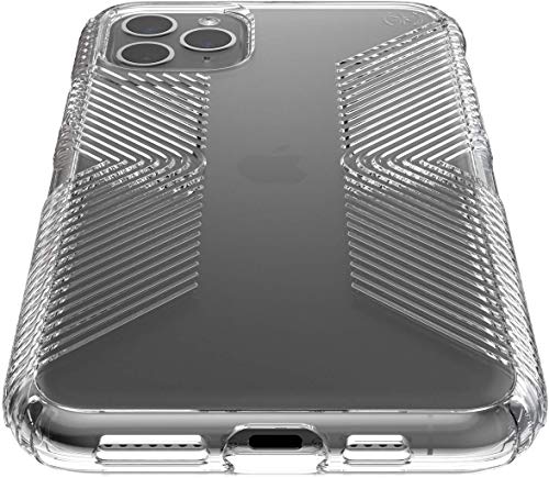 Speck Products Presidio Perfect-Clear with Grip iPhone 11 PRO Max Case, Clear/Clear (136509-5085)