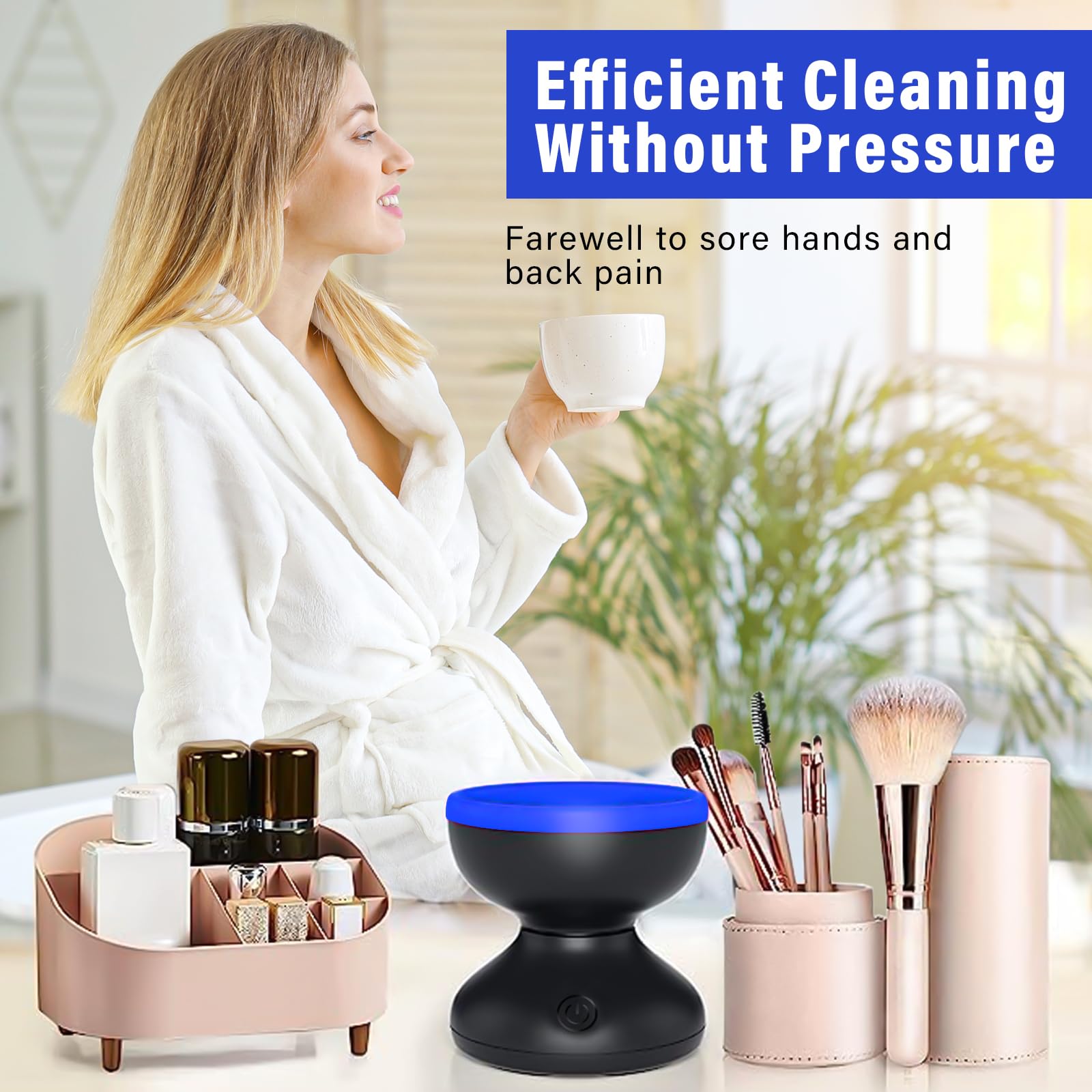 Plug In Home Fragrance Warmer for Wax Melts, Tarts & Oils (Black)