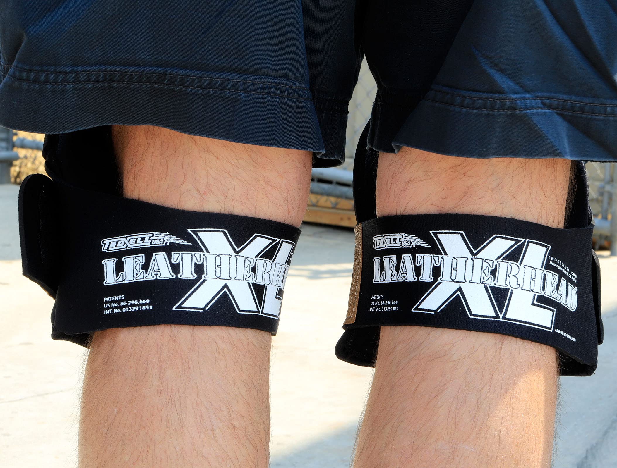 Troxell USA - SuperSoft LeatherHead Kneepads (Large Size/Bagged in Pairs)