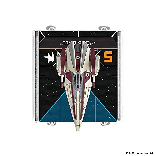 Star Wars X-Wing 2nd Edition Miniatures Game Nimbus-Class V-Wing EXPANSION PACK | Strategy Game for Adults and Teens | Ages 14+ | 2 Players | Average Playtime 45 Minutes | Made by Atomic Mass Games