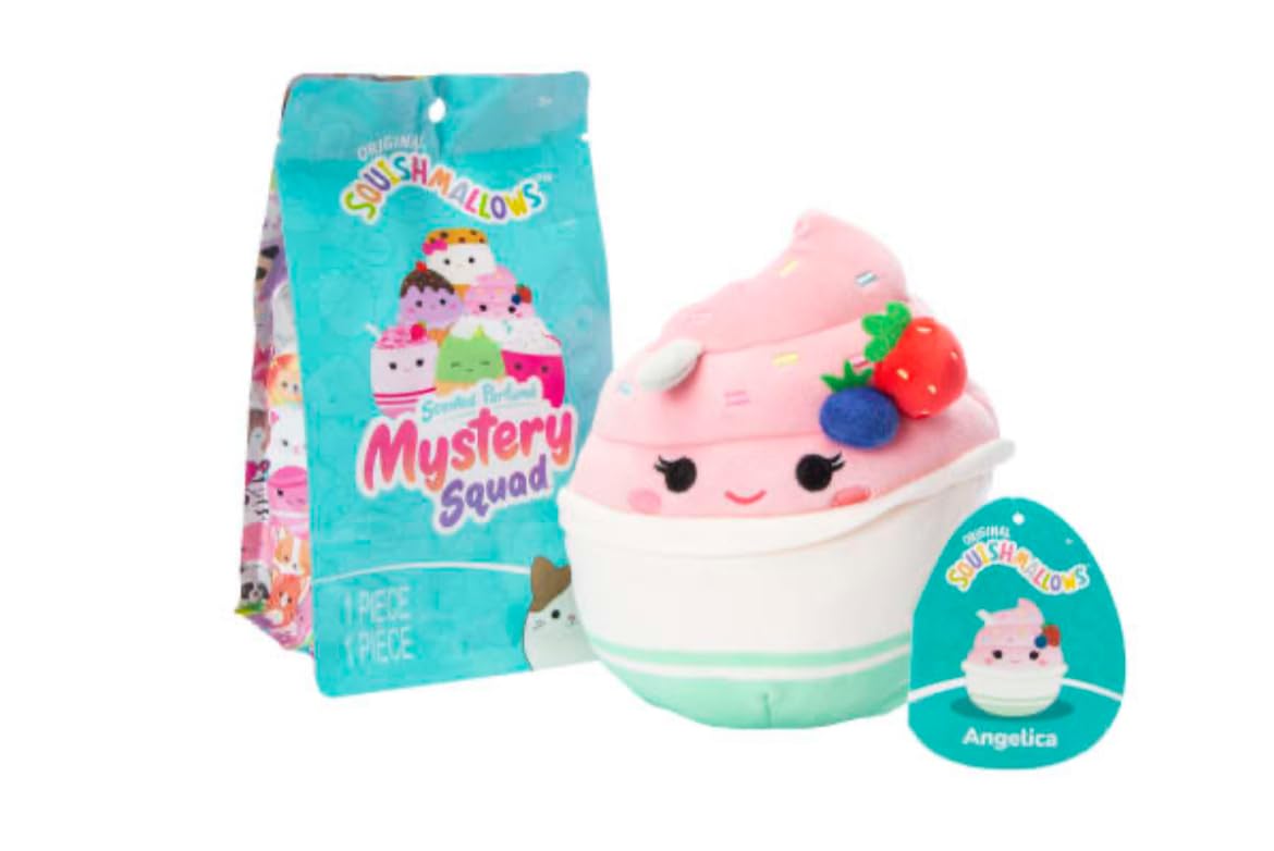 Squishmallow Kellytoy 2020 Scented Mystery Squad Bag 5 inches Plush Series 1, unisex-children