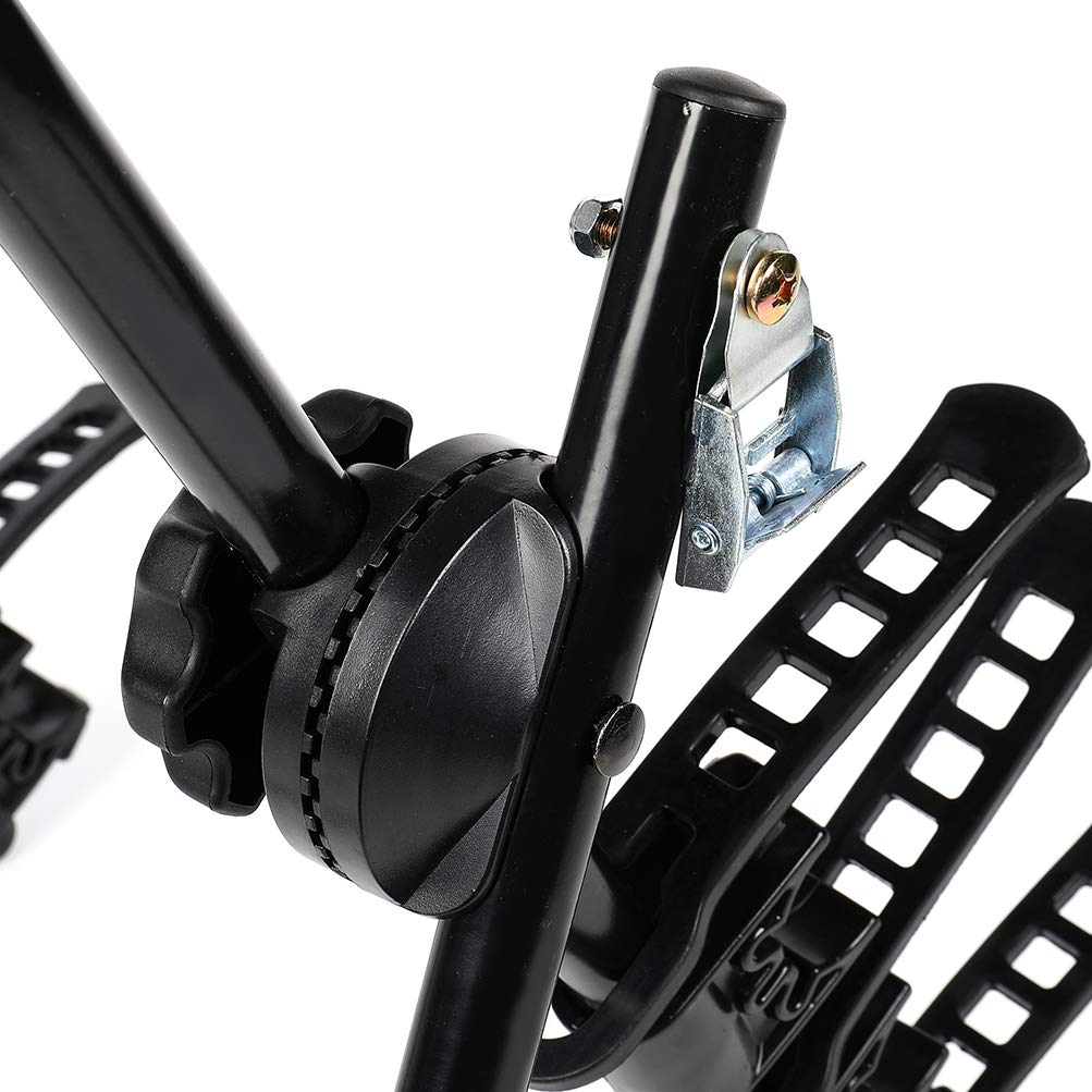 ROADFAR 3 Bikes Car Trunk Mount Carrier Rack Bicycle Racks with Straps fit for Trunk, SUV, Vans & More Bike Rack Bicycle Car Racks