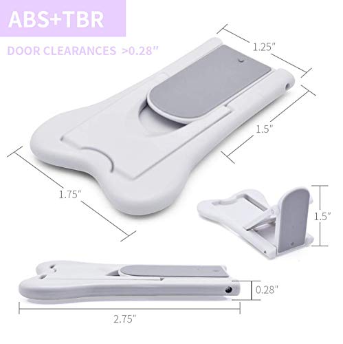 Sliding Glass Door Child Lock-GRANDOTO 4Pack Baby Proofing Home Guard Safety Locks & Toddler Children Proof Security Locking Kits for Window,Wardrobe,Closet,Patio,Shower,Barn,Kitchen Doors Slide Glass