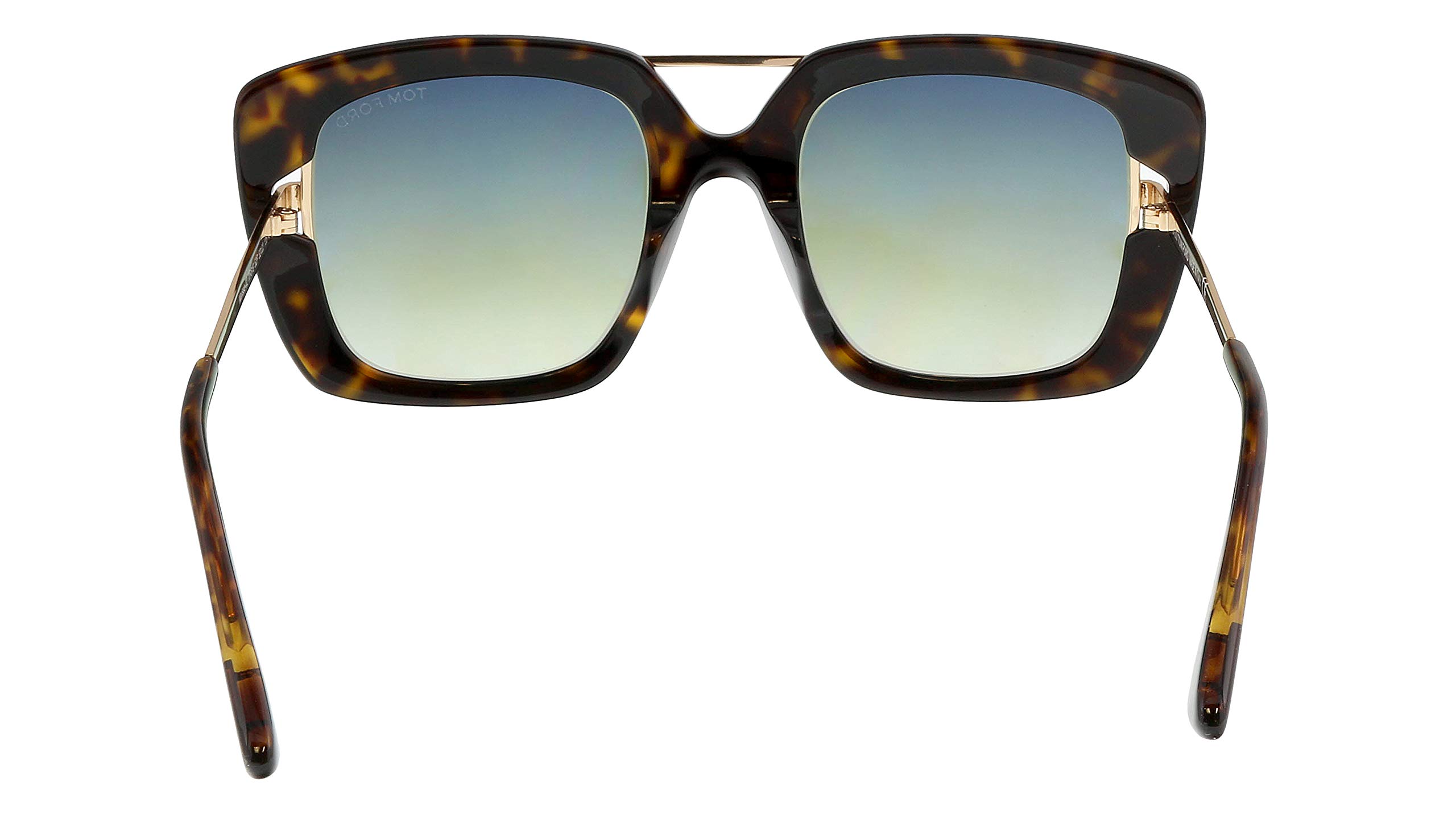 Sunglasses Tom Ford FT 0619 52P Dark Havana/Green Gradient