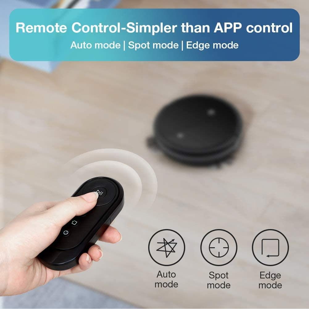 Robotic Vacuum Cleaner,Ideal For Pet Hair,Home and Kitchen Hard Floor and Low Pile Carpet