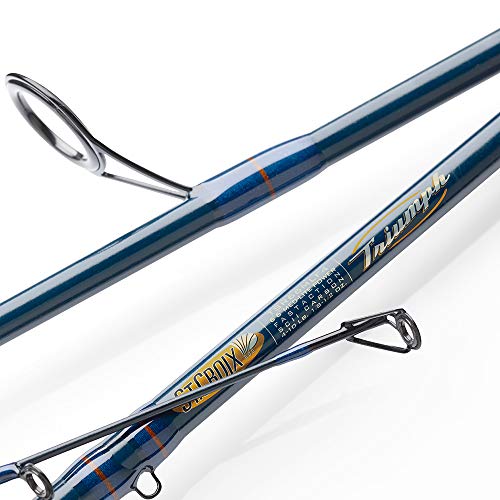 St. Croix Rods Triumph Travel Spinning Rod, 6'6" (Tsr66Mf4)