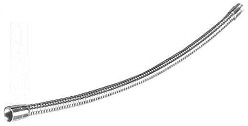 Performance Plus Flexible Gooseneck for Microphone or Light Stands 19", 5/8" 27 Thread, 19 inch-Chrome (PGN19)