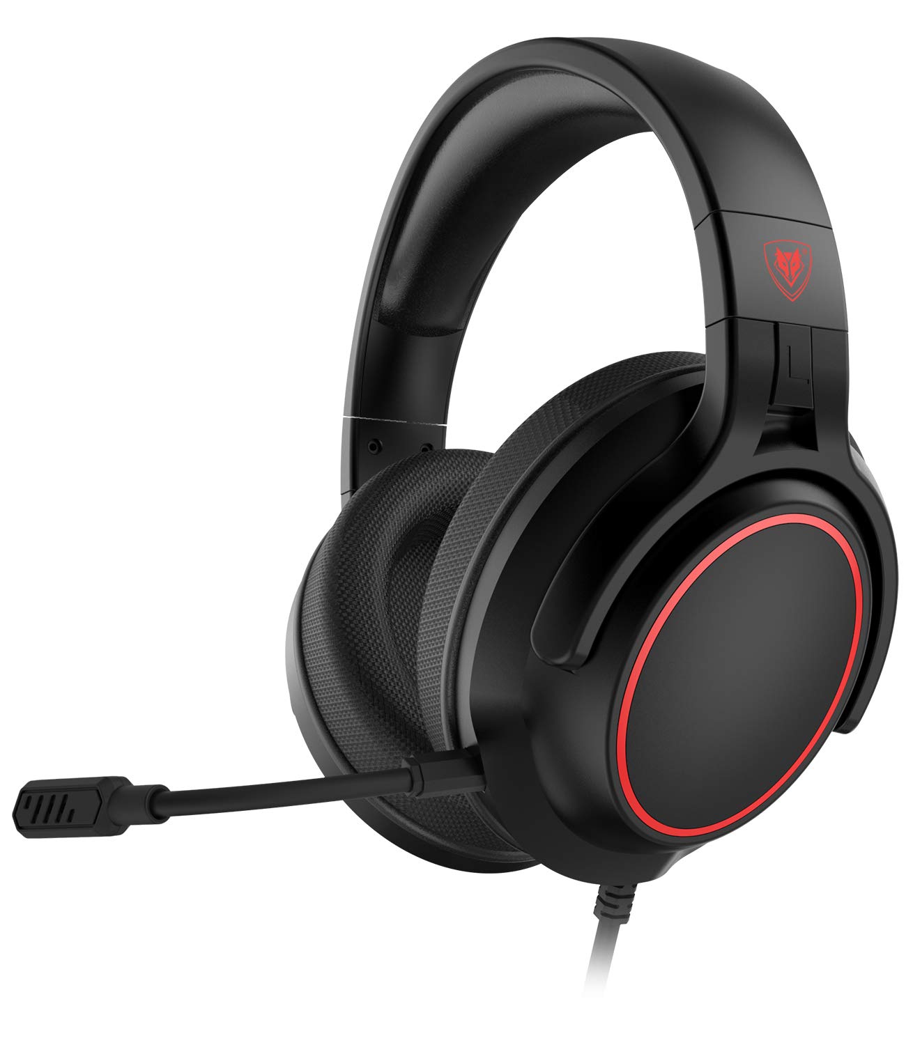 NUBWO N20 Stereo Gaming Headset with Detachable Noise Canceling Mic, Work from Home Headphones with mic for PS4, Xbox One, Nintendo Switch Lite, PC, Laptop, Mac