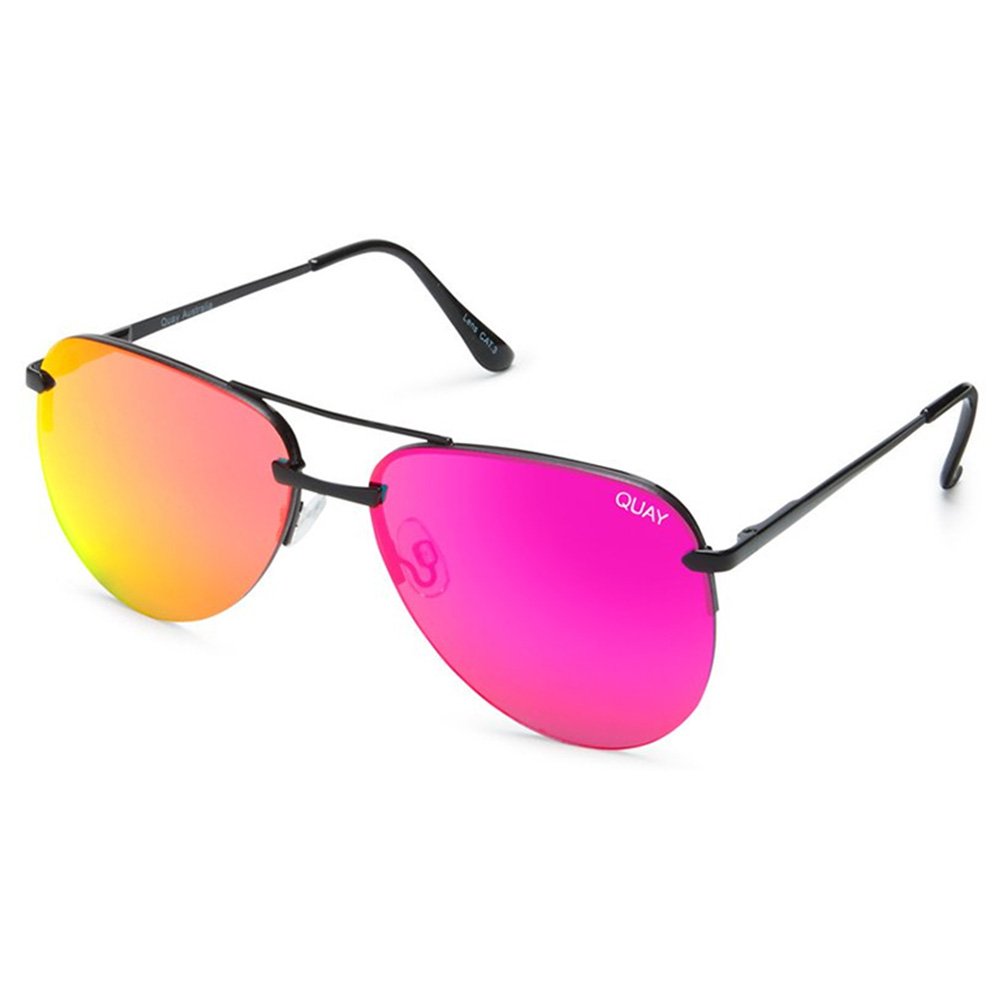 Quay Australia The Playa Womens Sunglasses Black/Pink OS