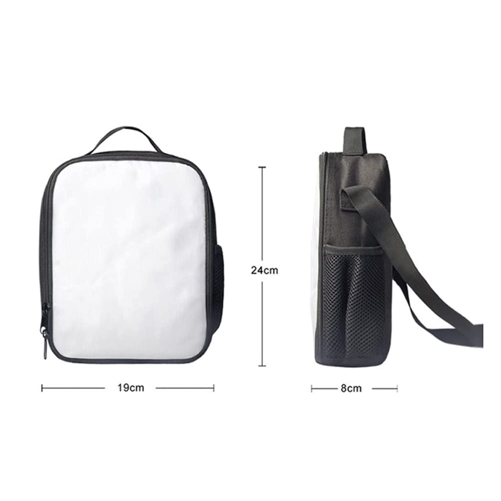 Tennis Lunch Bag Lunch Box Reusable Insulated Lunch Cooler Bag Gift for School Kids Boys Girls