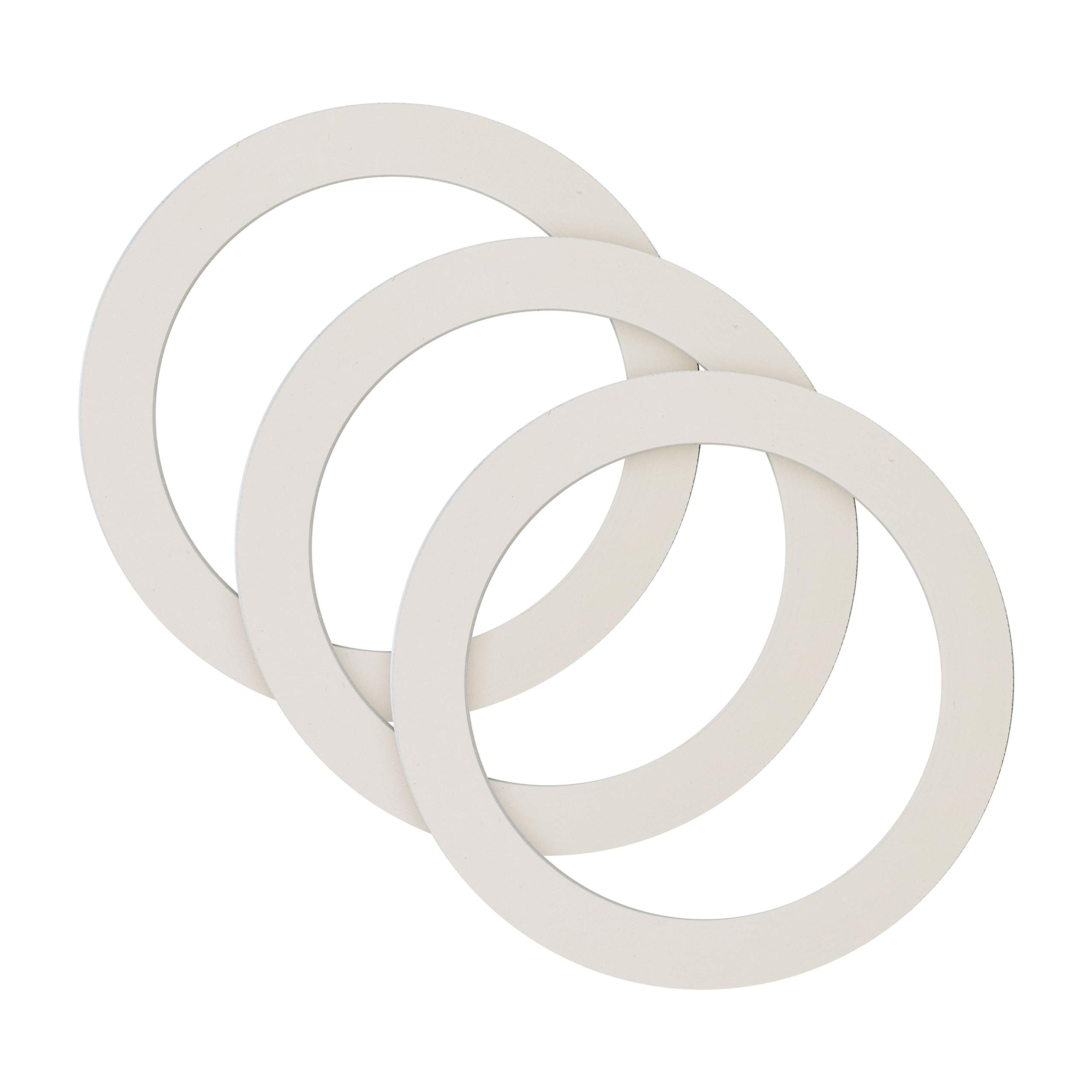 Univen Gasket for Stovetop Espresso Coffee Makers 6 Cup fits Bialetti, Imusa, BC, etc. Made in USA 3 PACK