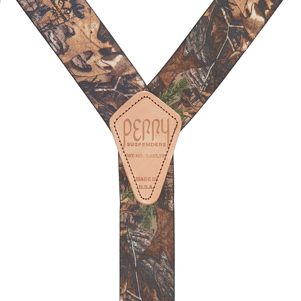 Perry Hook-On Belt Suspenders Big N Tall - The Original - Realtree Xtra - 2"W x 54"L