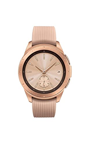 SAMSUNG Galaxy Watch (42mm), Sleep Monitor, Rose Gold (Bluetooth) (Renewed)