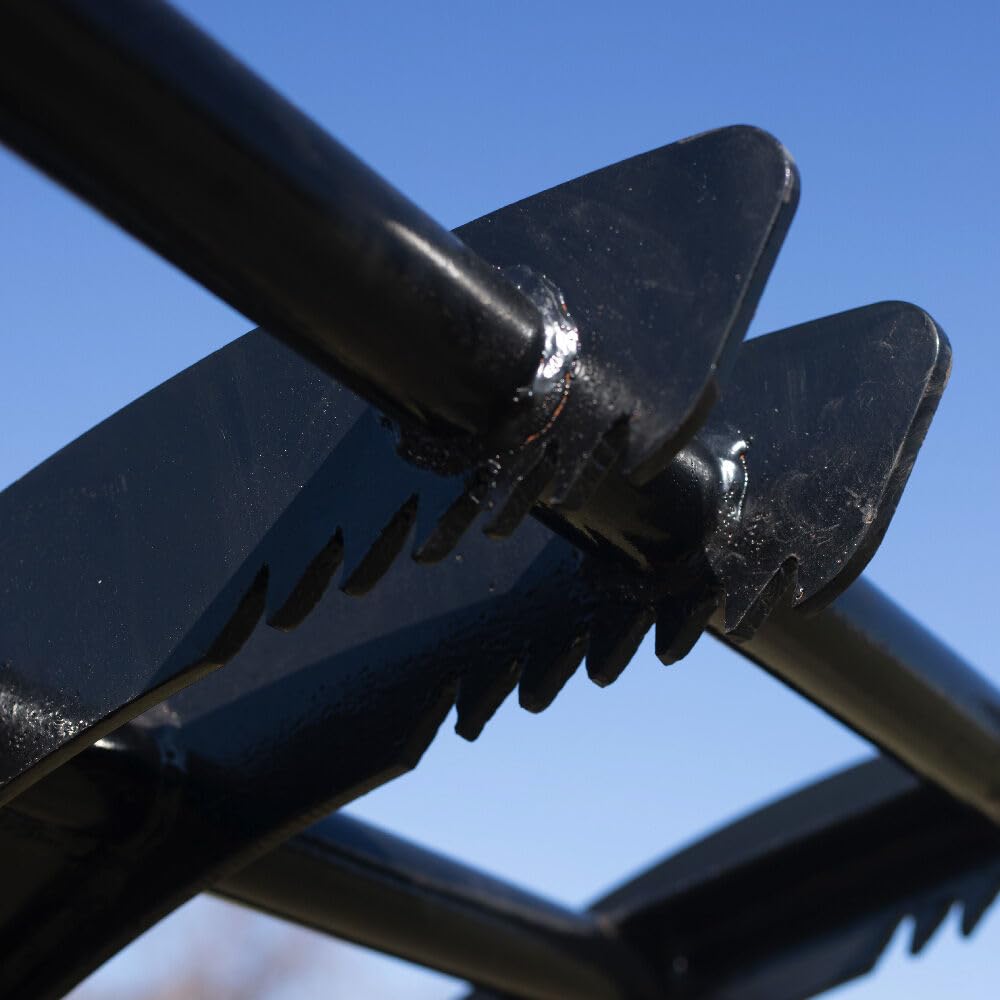 Titan Attachments Skid Steer 48†Light-Duty Single Cylinder Root Grapple Rake, Economy Series