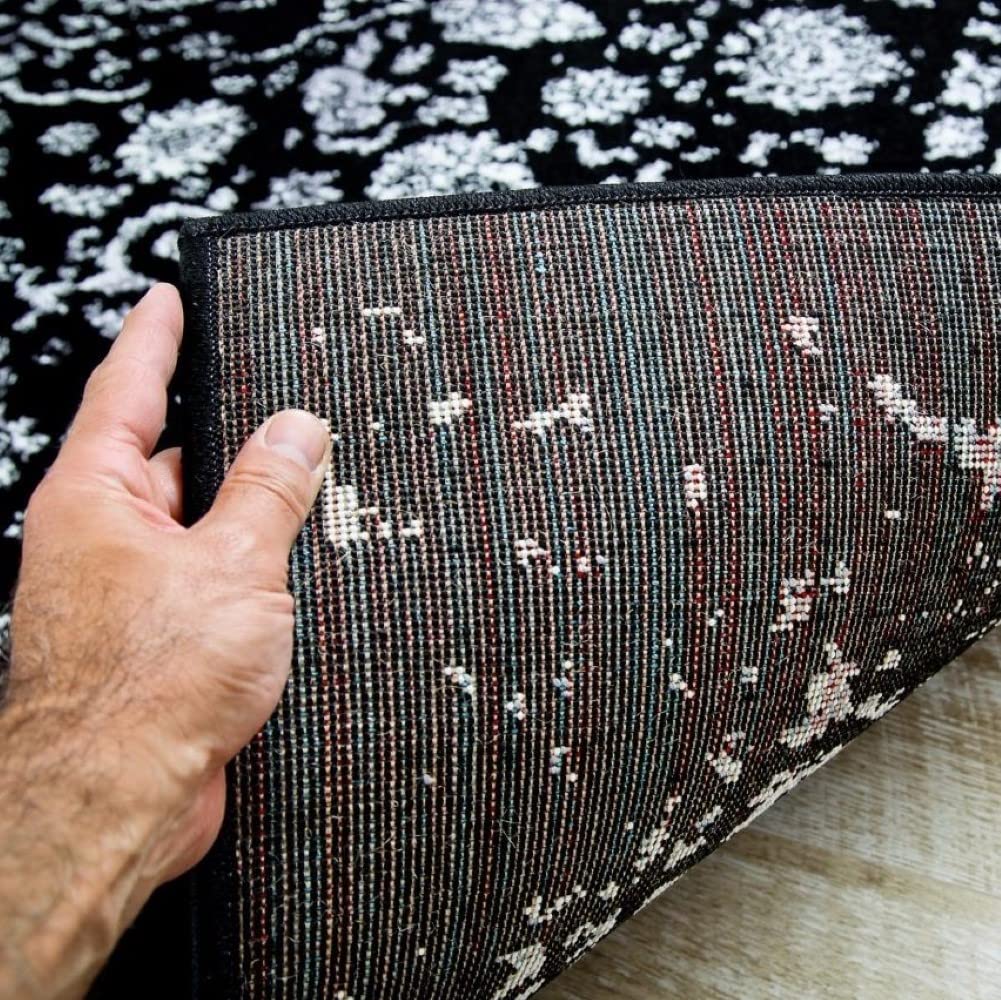 Persian-Rugs Luxe Weavers Rug 6495 β Distressed Floral Area Rug