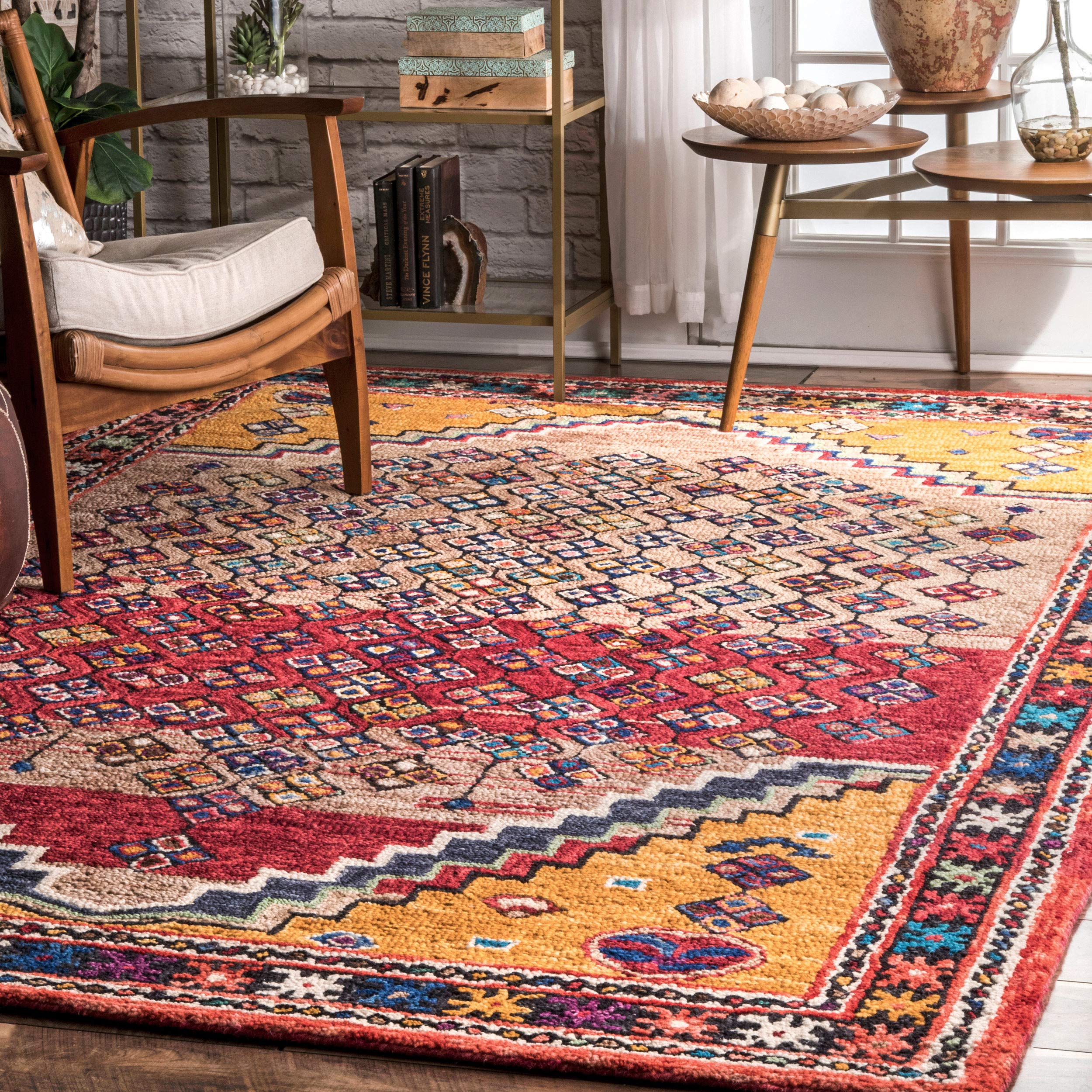 nuLOOM Bohemian Jana Persian Area Rug, 8' x 10', Multi