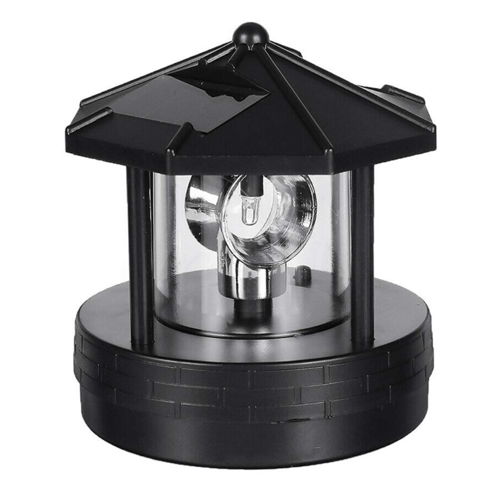 Smoke Towers Solar Light, Led Waterproof Rotatable Outdoor Solar Light Decorative with 2 Solar Panels at The Top, Suitable for Home, Garden, Courtyards, Lawns, Balconies, etc.