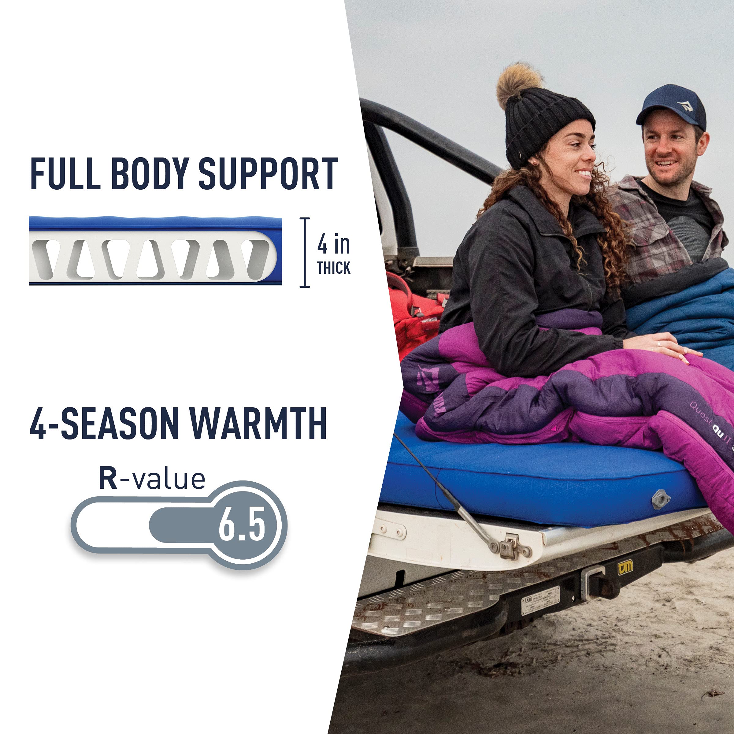 Sea to Summit Comfort Deluxe Self-Inflating Foam Camping Mattress, Regular (72 x 25 x 4 inches) - 2021