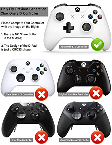 YoRHa Laser Carving Silicone Skin Case for Xbox Series X/S x 1 Controller (Tiger White) with Thumb Grips x 8