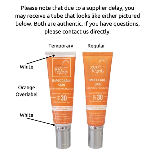 Suntegrity Impeccable Skin - Tinted Sunscreen, Broad Spectrum SPF 30 (Nude)