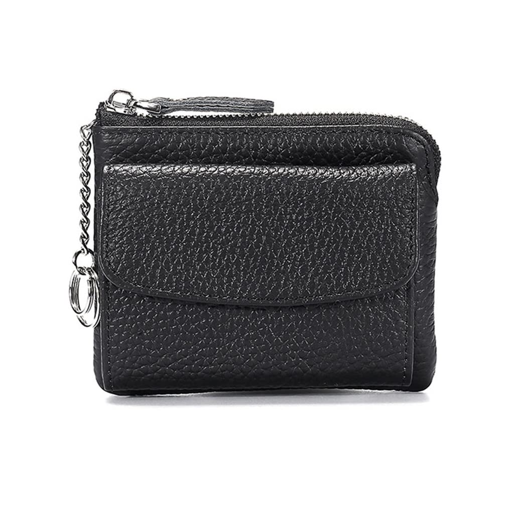 WENLII Leather Women Wallets Multi-Functional Purse Ladies Mini Wallet with Key Ring (Color : D, Size : Universal Size)