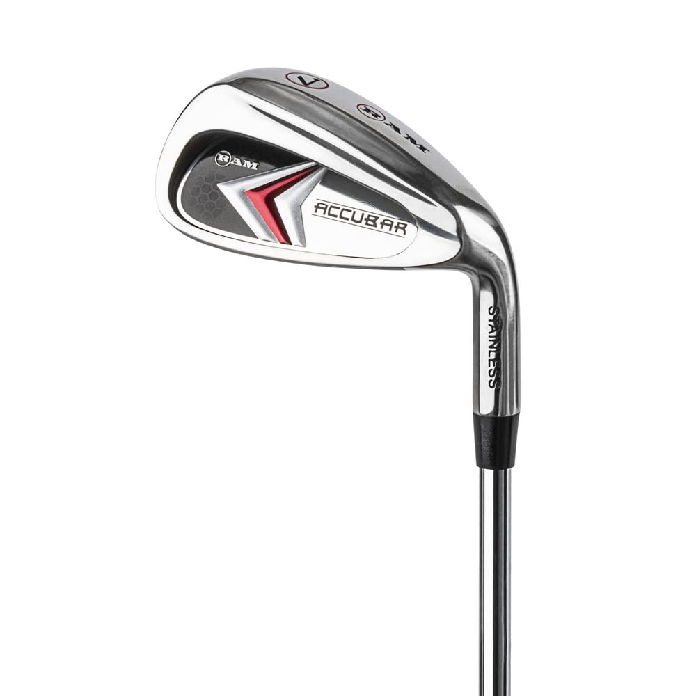 Ram Golf Accubar Plus Men Right Graphite/Steel Golf Clubs Set Reg Flex, 1 Inch Longer