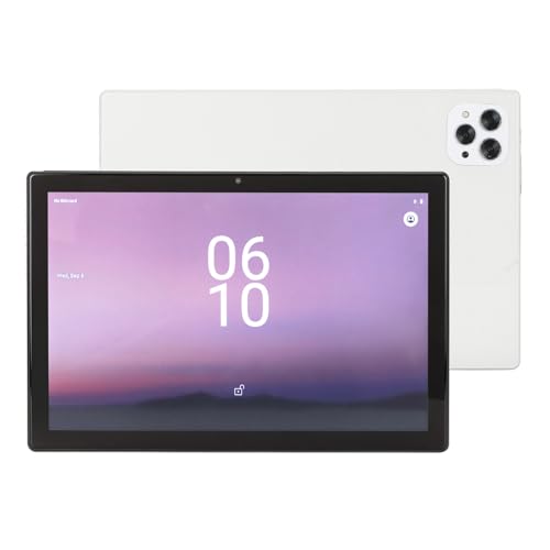 Sxhlseller 10.1 Inch 2560x1600 Tablet, Android13 4G LTE Dual SIM, 16GB RAM 256GB ROM, 5G WiFi Octa Core, 13MP 16MP Camera, 10in Tablet PC with Case for Kids Gift (US Plug)
