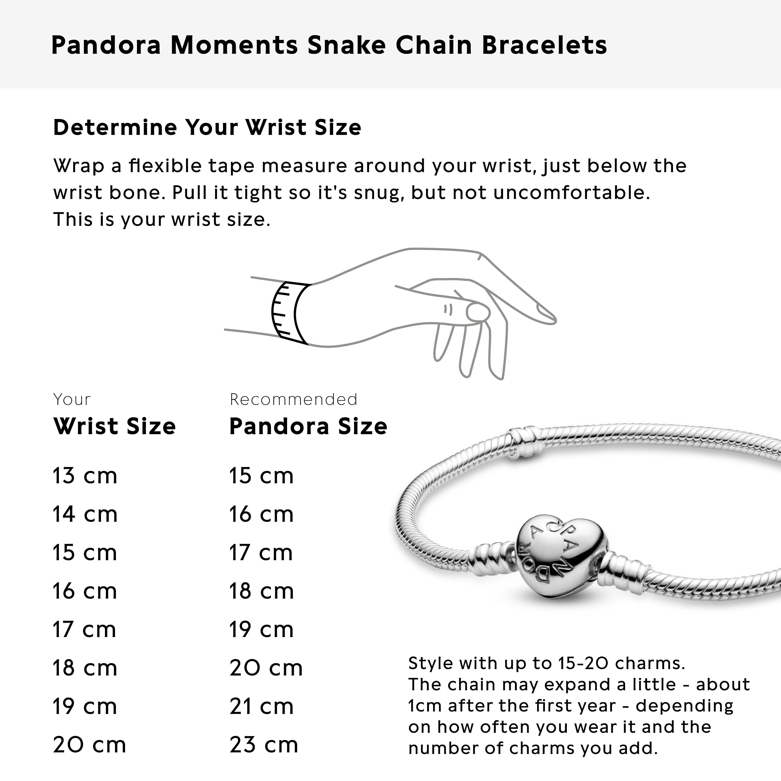 Pandora Women's Bracelet Sterling Silver ref: 590719-20