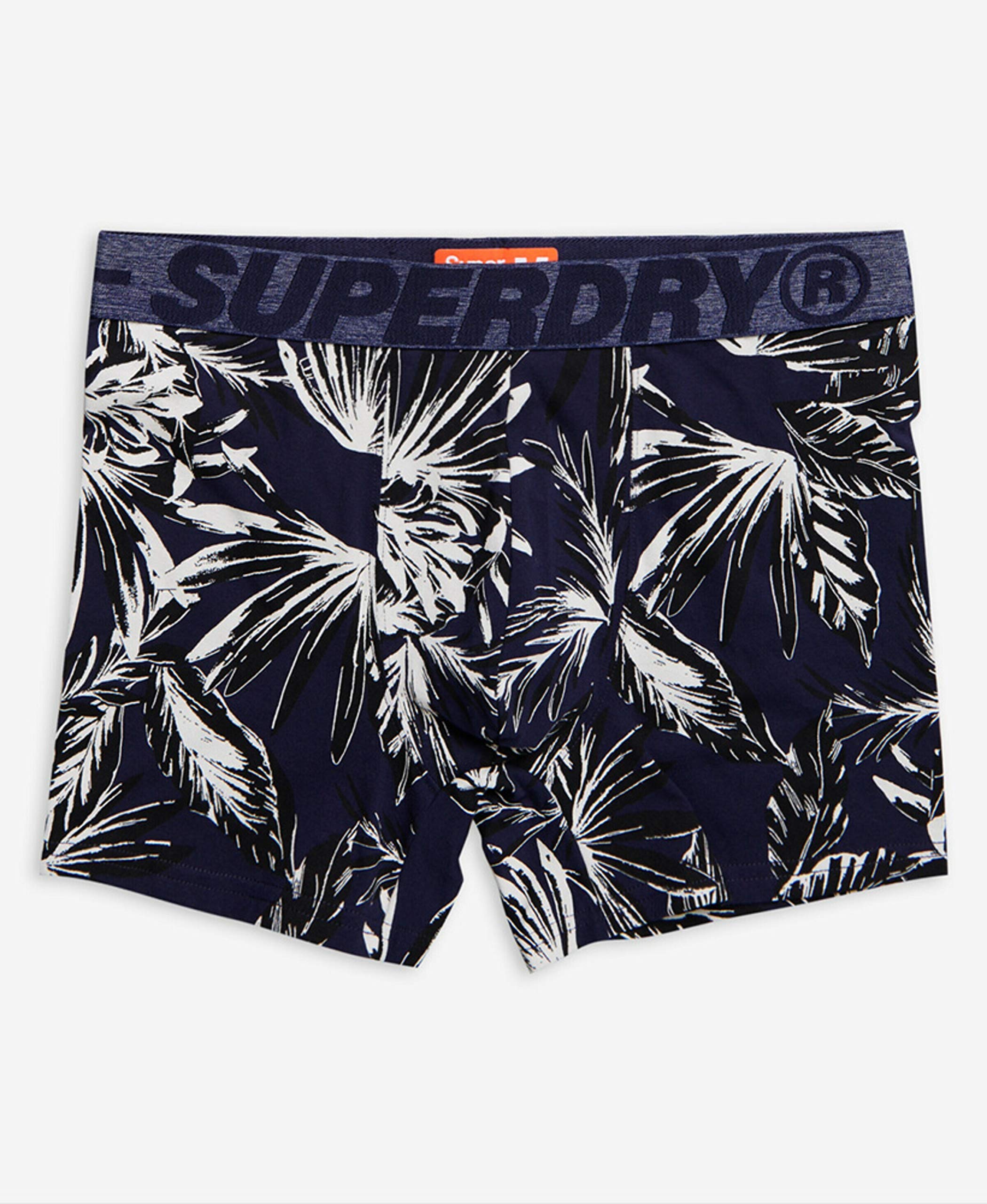 Superdry Mens Organic Cotton Boxer Double Pack White Multipack Size Xl