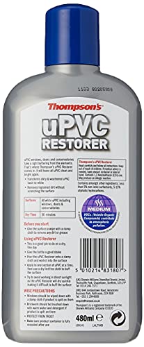 Ronseal TUPVREST 480ml Thompsons uPVC Liquid Restorer
