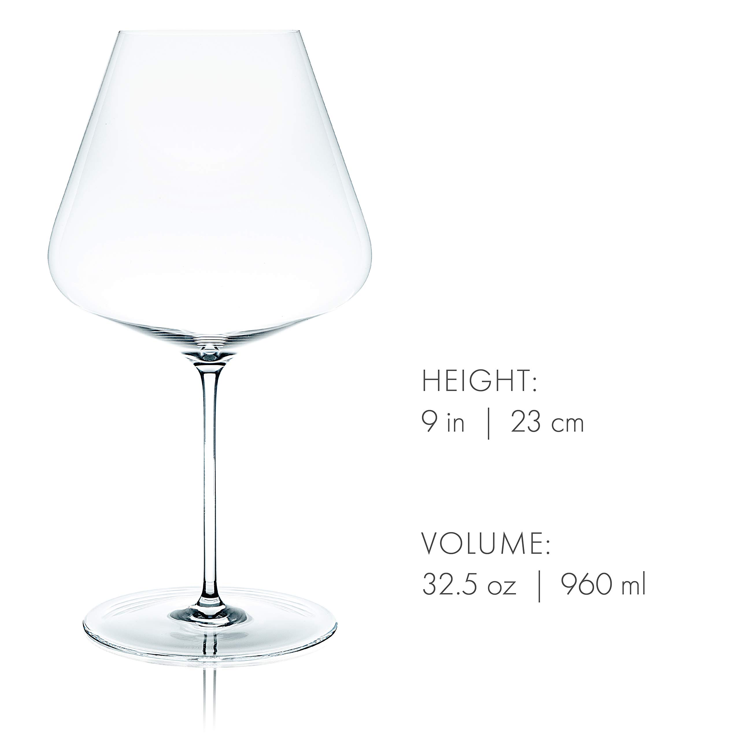Zalto Denk'Art Burgundy Wine Glass Hand-Blown Crystal