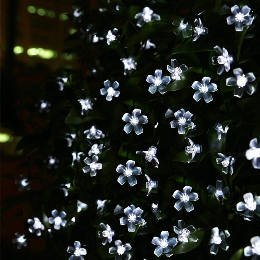 Sucastle LIUPENGWEI String Light,Halloween Christmas Fairy Lights Outdoor Waterproof Solar-Powered Crystal Ball Decorative Lights for Garden,Patio,Yard,Home Garden Ghost Light