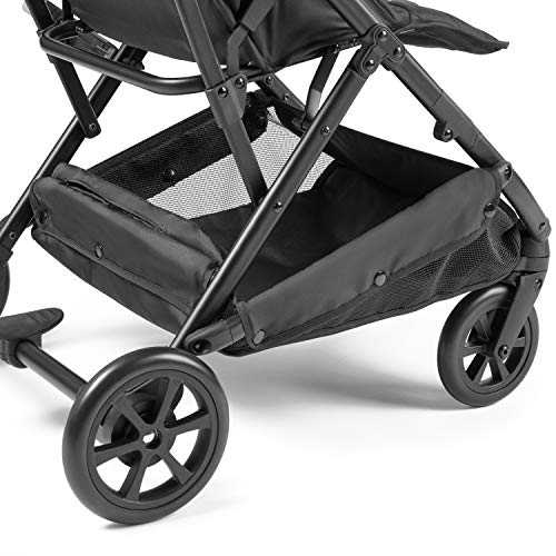 Summer 3Dpac CS Lite Compact Fold Stroller with The Affirm 335 Rear-Facing Infant Car Seat (Onyx Black) and Affirm 335 Infant Car Seat Adapters
