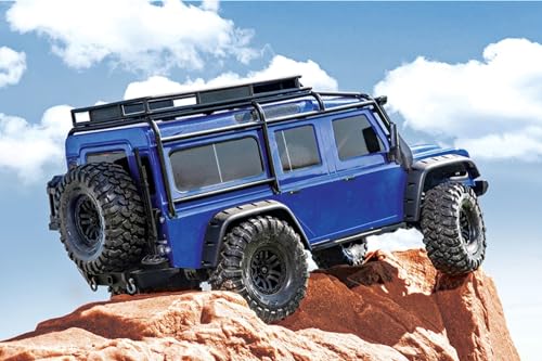 Traxxas 820564BLUE Trx-4 Scale And Trail Crawler Wit