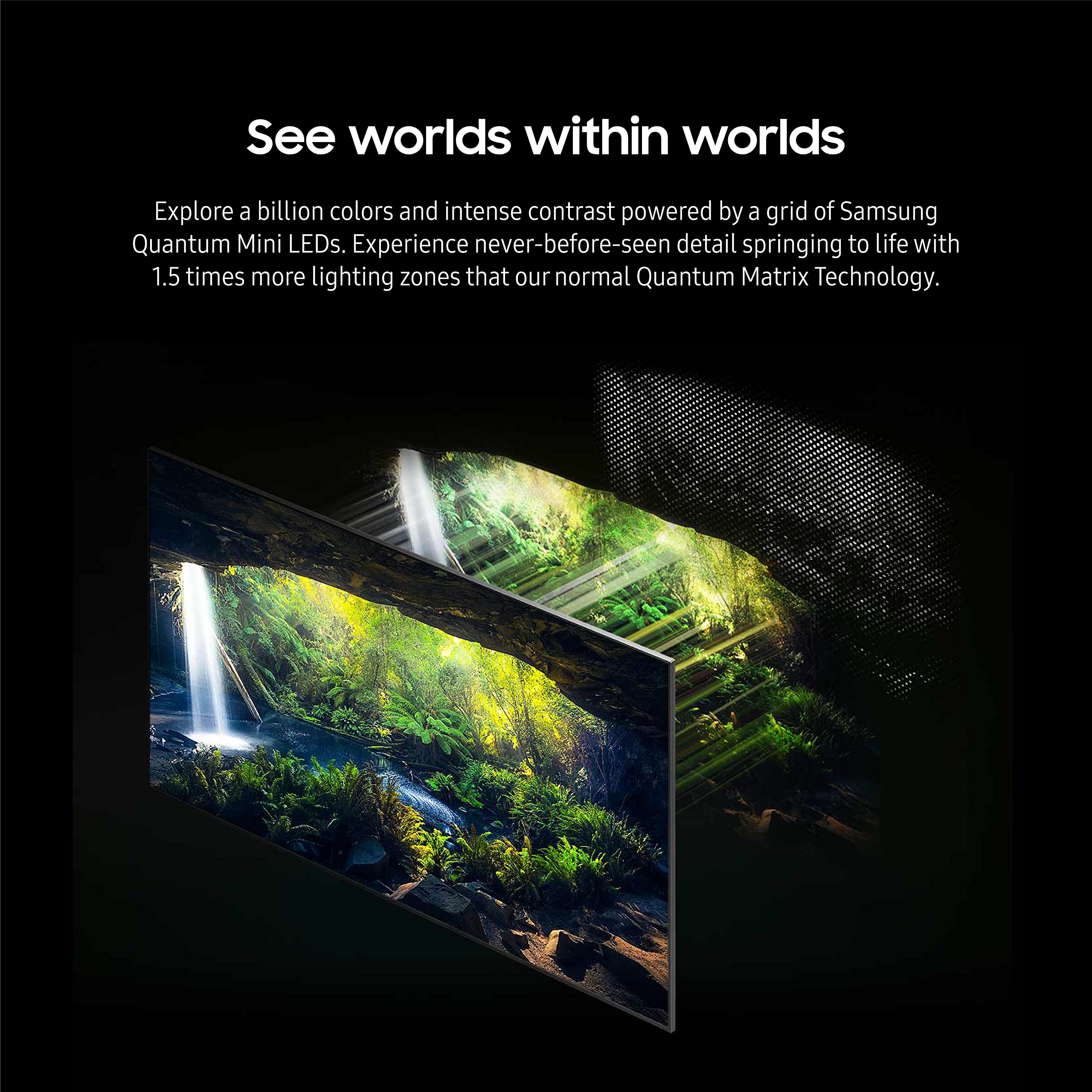 SAMSUNG QN75QN800CFXZA 75 Inch Neo QLED 8K Smart TV with Dolby Atmos with an Additional 1 Year Coverage (2023)(USED)
