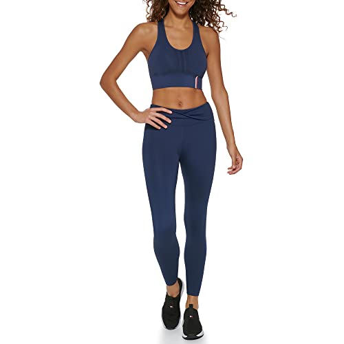 Tommy Hilfiger Sport Womens Sport Legging,Navy,X-Large