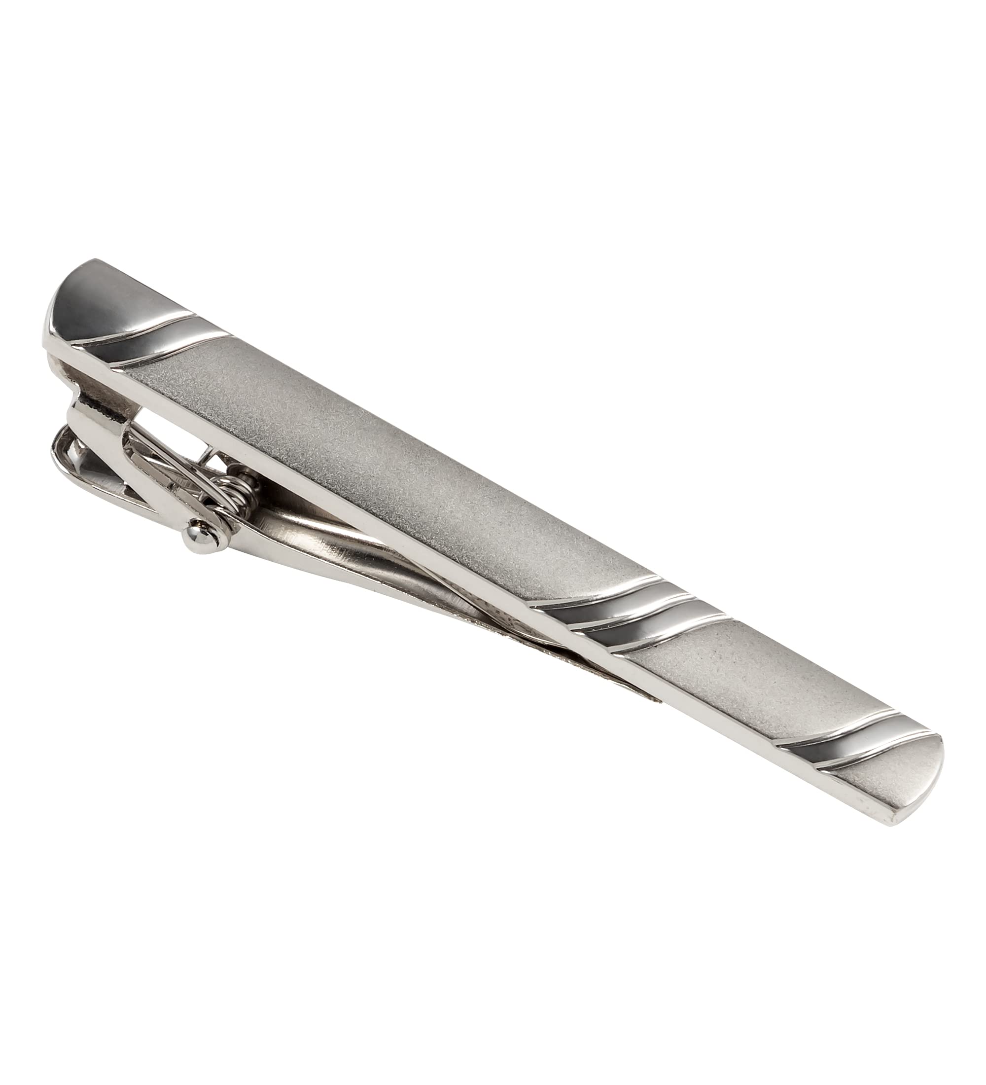 TIE G Clip on Tie for Uniform, Blade 3.30" (8.5 cm), Length 21.25" (54 cm) (Navy, Regular)