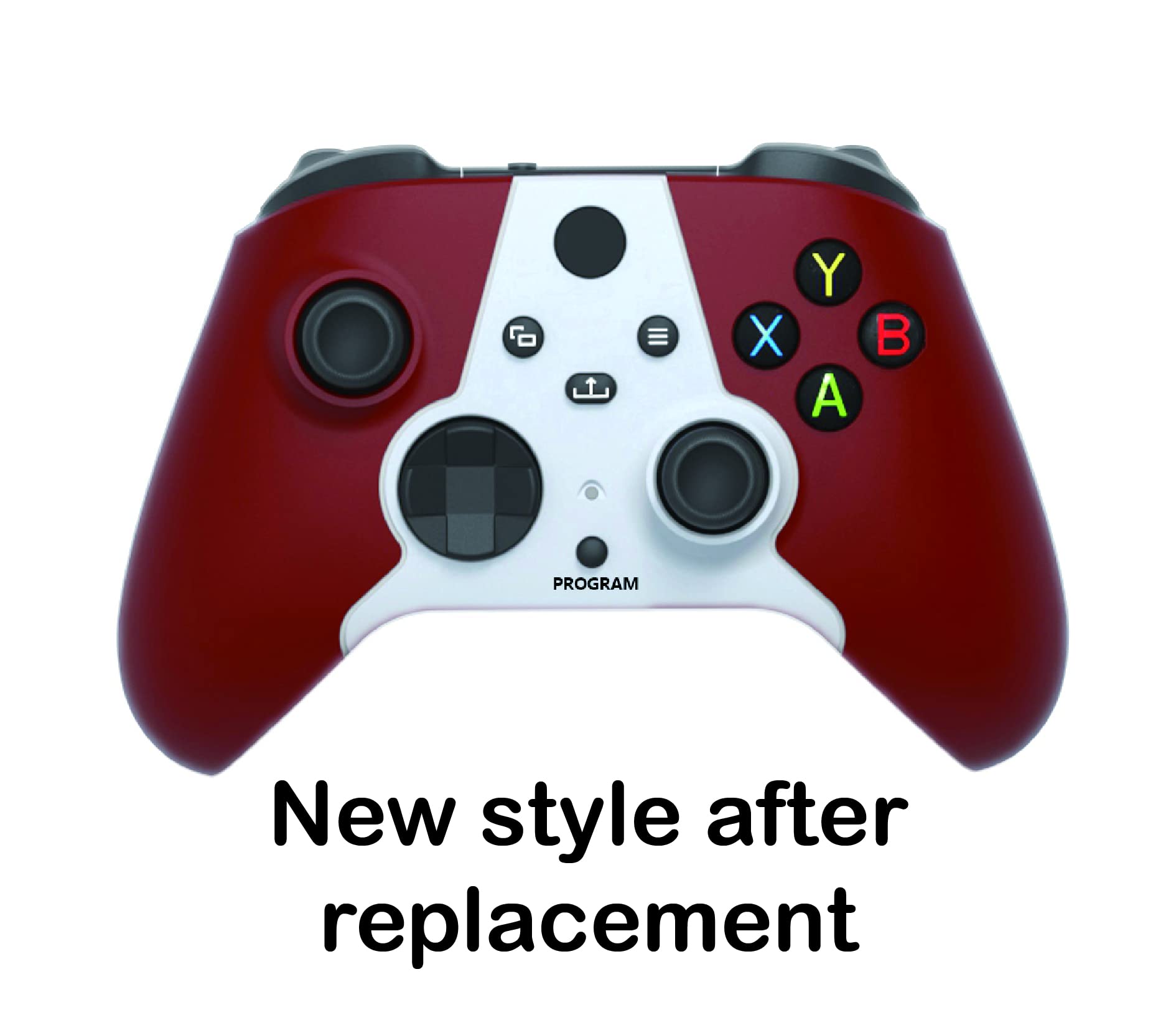 VISIONHMD Elite Wireless Controller for Xbox Series X|S, With 4 Remappable Buttons, 4 Motor Vibration and 3.5mm Stereo Headset Jack, Compatible with Xbox One and PC/Laptop Windows10-White