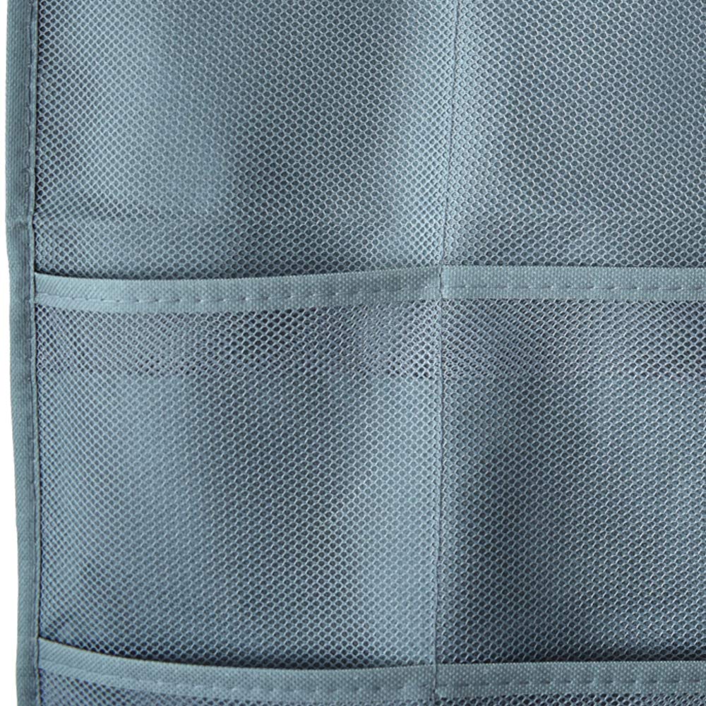 Renashed Durable Closet Underwear Organizer Dual-Sided Hanging for Bra Underwear, Tshirts, Underpants, Socks, Makeup and Sunglasses 30 Pocket Mesh Hanging Storage Gray